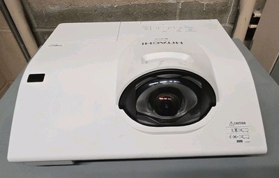 Hitachi CP-BX301WN 3LCD XGA Short-Throw Projector 3200 ANSI Lumens HDMI ...