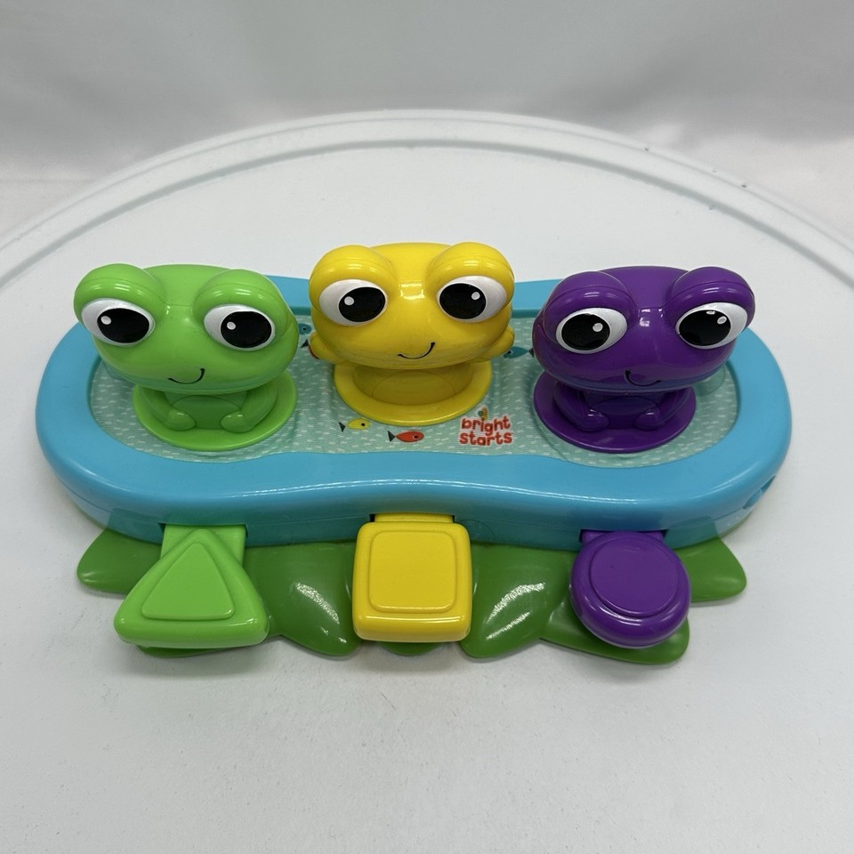 Bright Starts BOP & GIGGLE Frogs Music Popular Tummy Time Play 10791-6 ...