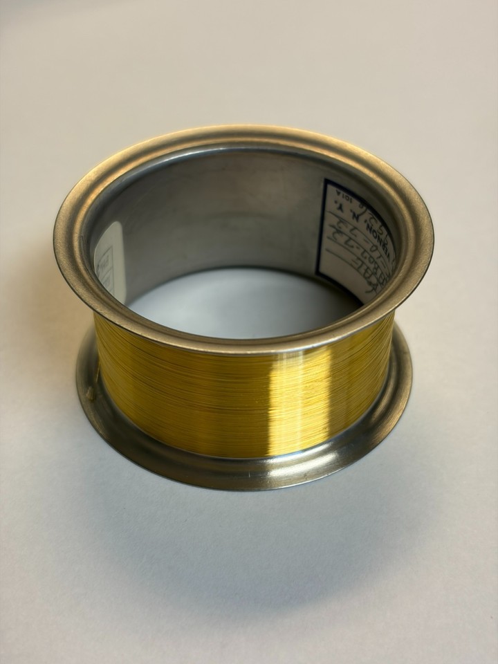 Gold (Au 99.99% pure) wire 0.002" dia x estimated 850ft or 10g | eBay