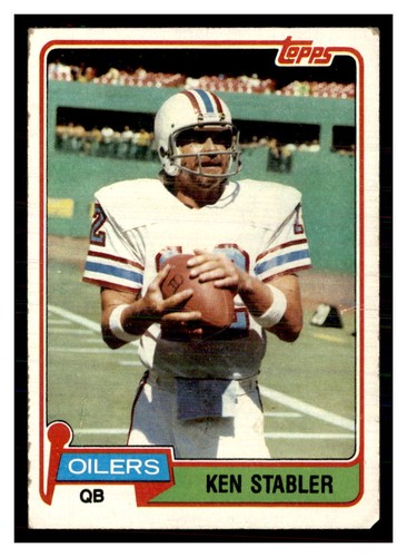 1981 Topps #405 Ken Stabler | eBay