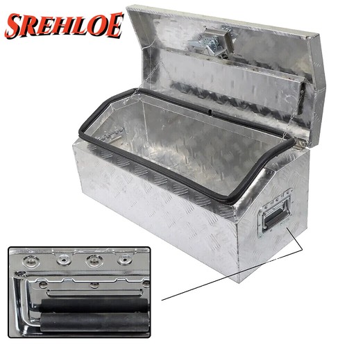 30"x13"x13" Aluminum Tongue Tool Box Truck Pickup RV Trailer Bed ...