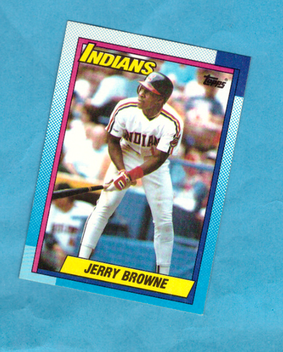 1990 Topps Baseball Card #442 Jerry Browne Indians | eBay