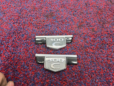 CHRYSLER 300C SRT8 05-10 OEM 2X FENDER BADGE LOGO SIGN EMBLEM DECAL | eBay