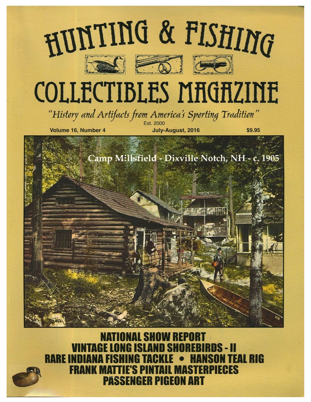 Hunting & Fishing Collectibles Magazine Volume 16 No 4 July-August 2016 ...