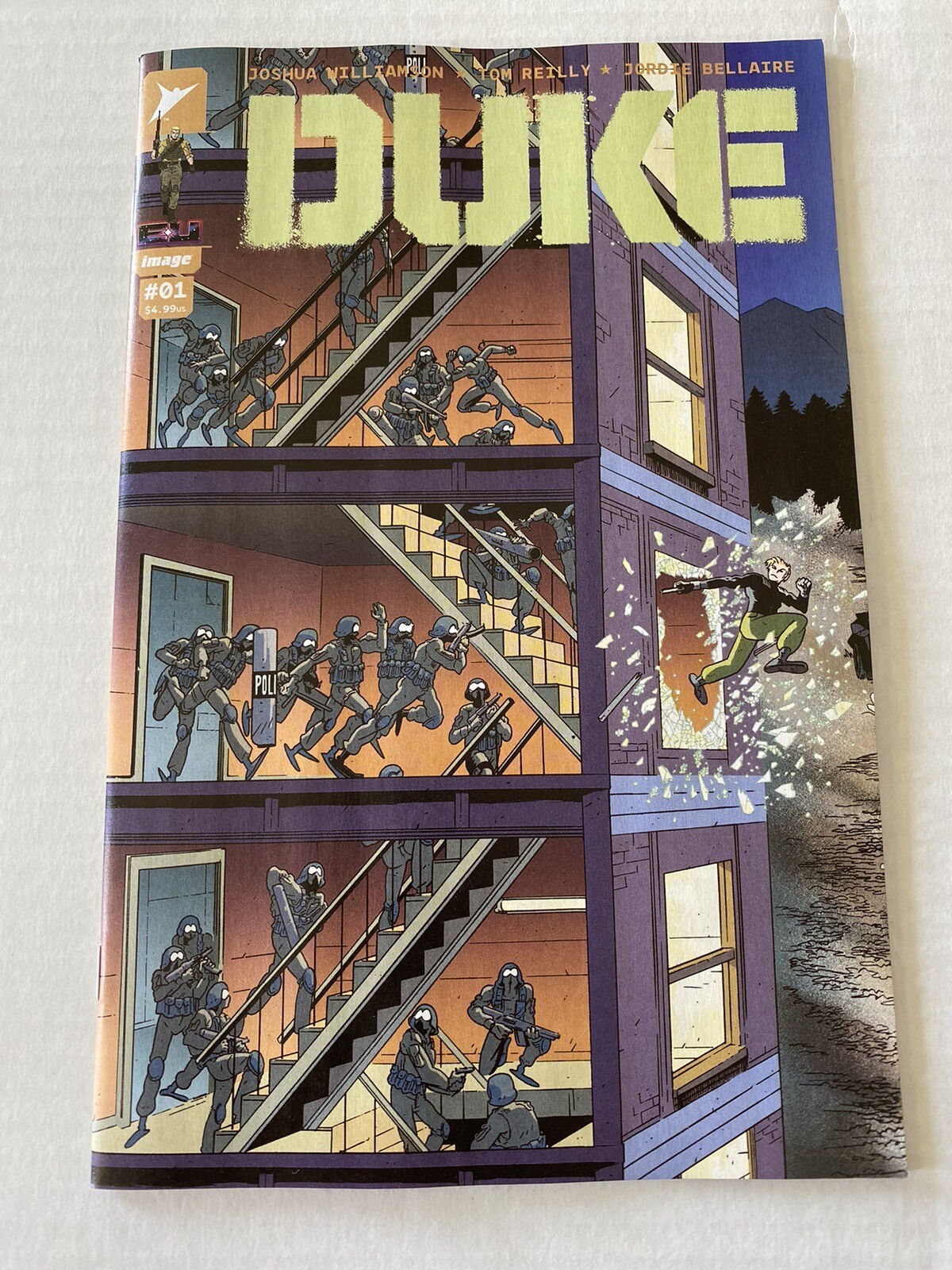 Duke #1 Retailer Incentive Cover 1:10 Skybound Image Comics Energon ...