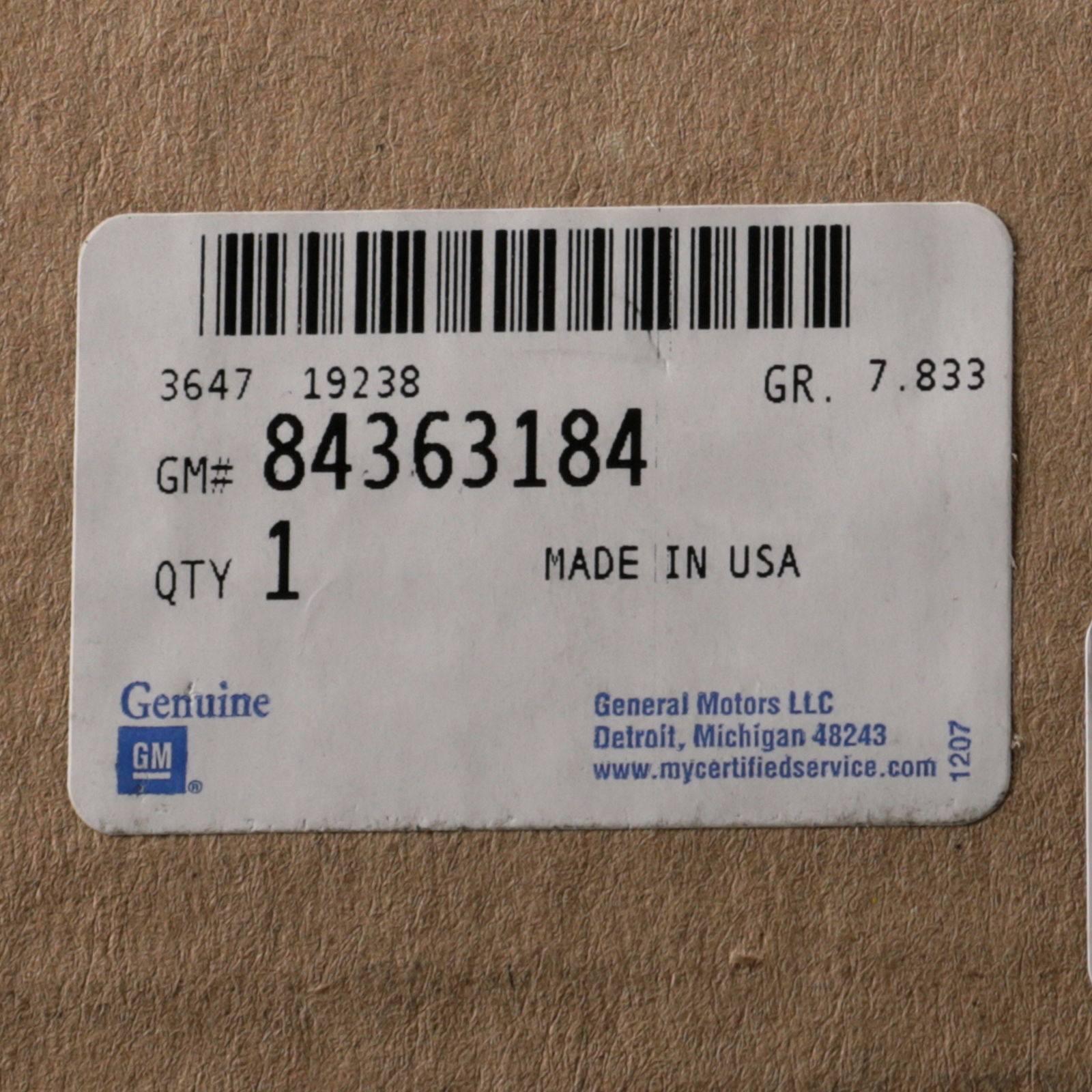 Genuine+GM+Radiator+Shutter+Assembly+84363184 for sale online | eBay