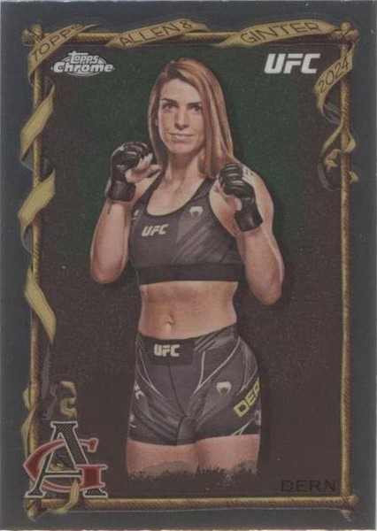 2024 Topps Chrome UFC - Allen and Ginter #AAG-19 Mackenzie Dern for ...