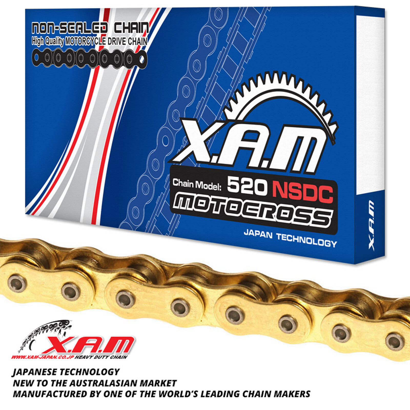 Chain Sprocket Kit for KTM 300 EXC Six Days 2015-2017 13T/50T NSC Gold ...