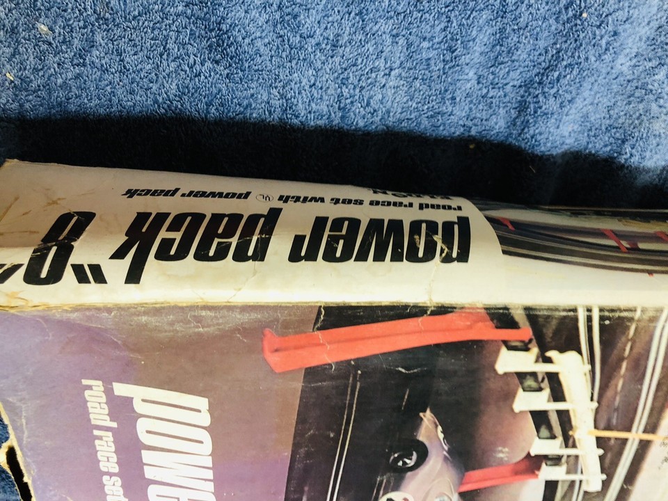 Rare Vintage Eldon Power Pack “8” Road Race slot car Set. | eBay