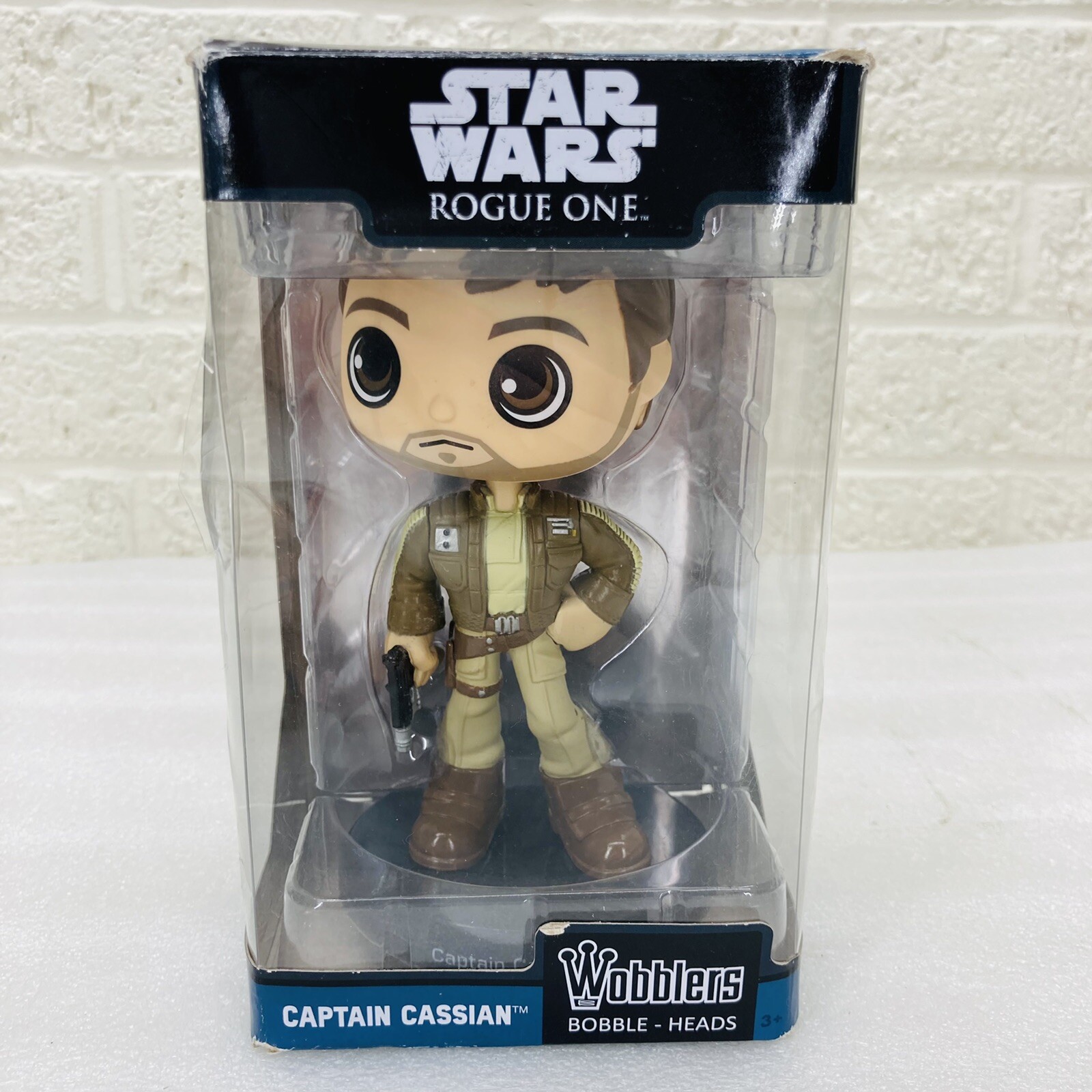 Funko Wobblers Bobblehead Star Wars Rogue One CAPTAIN CASSIAN Figure ...