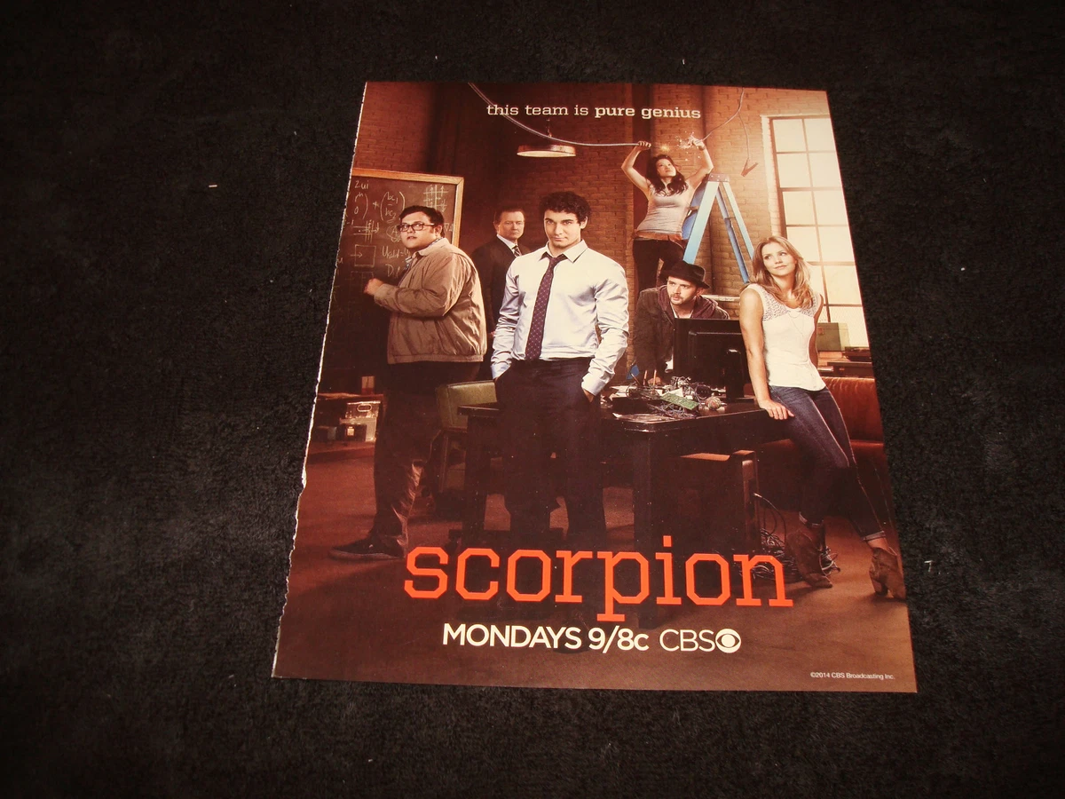 Scorpion Cbs Poster