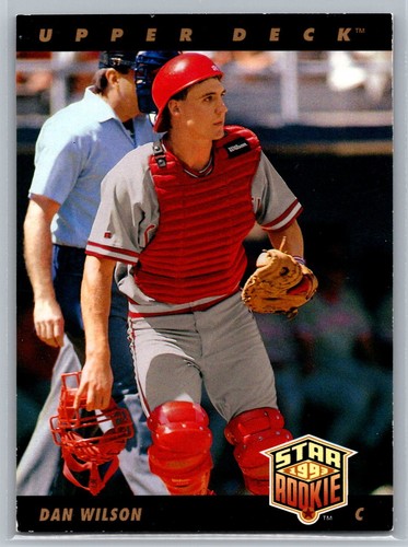 1993 Upper Deck Star Rookie Baseball #6 Dan Wilson Cincinnati Reds | eBay