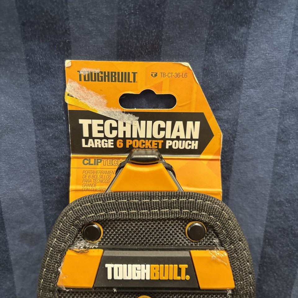 Toughbuilt technician six pocket pouch TB-ct-36-l6 B5 | eBay