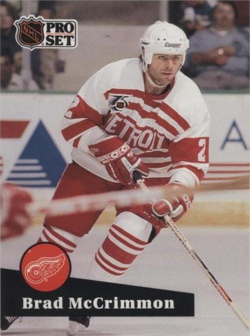 1991-92 Pro Set - Brad McCrimmon #377 for sale online | eBay