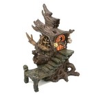 Mystic Marsh Swamp Shack Fiddlehead Miniature Fairy Garden Home Glow In ...