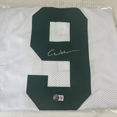 Christian Watson Autographed Hand Signed Green Bay White Jersey Beckett ...