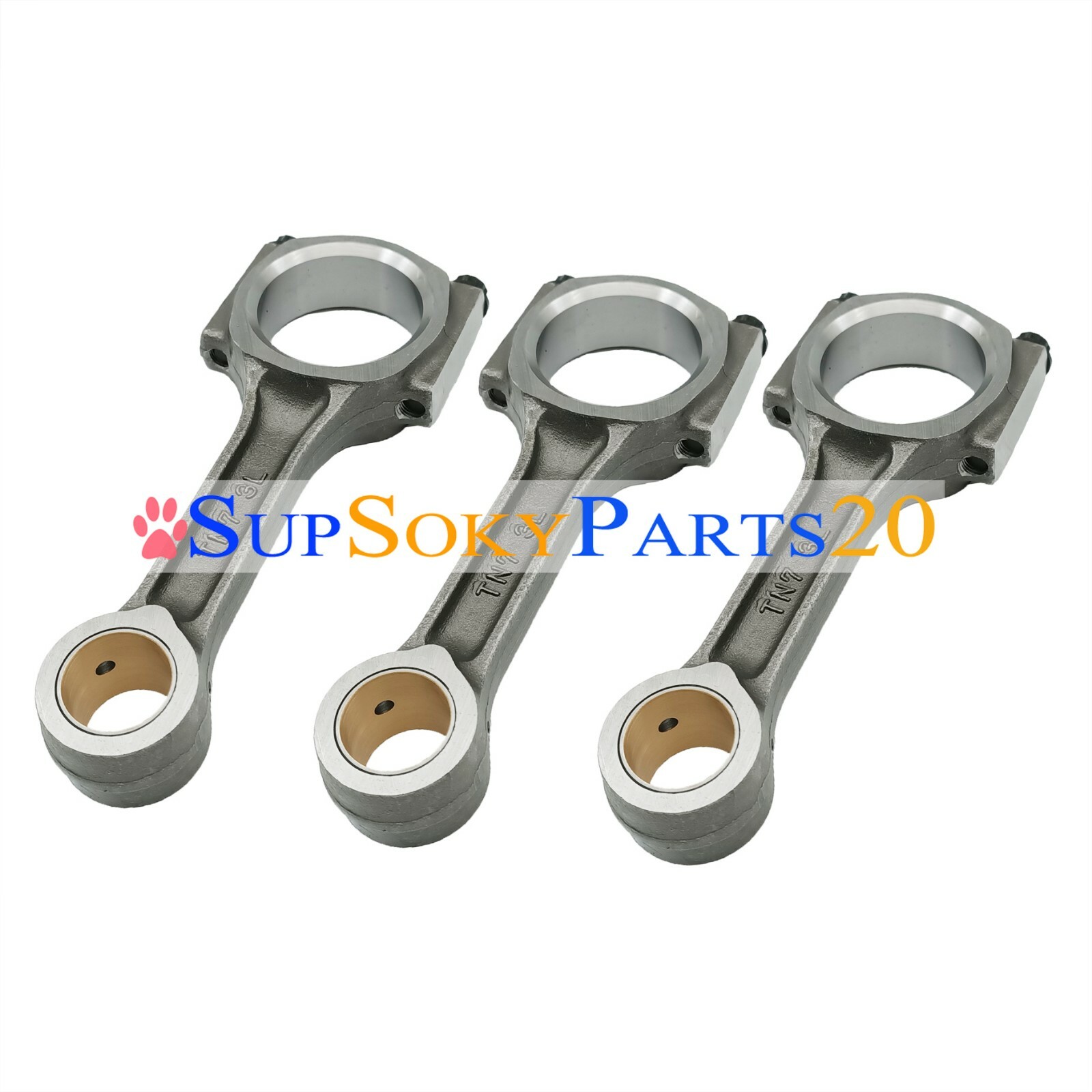 3TNE82 3TNV82A 3D82 3D82AE Engine Connecting Rod for Yanmar Komatsu ...