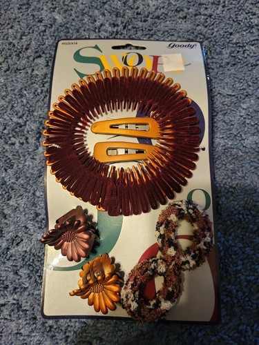 Vintage 1998 Goody Swoops Flexible Flex-Comb, clips, barrettes set | eBay