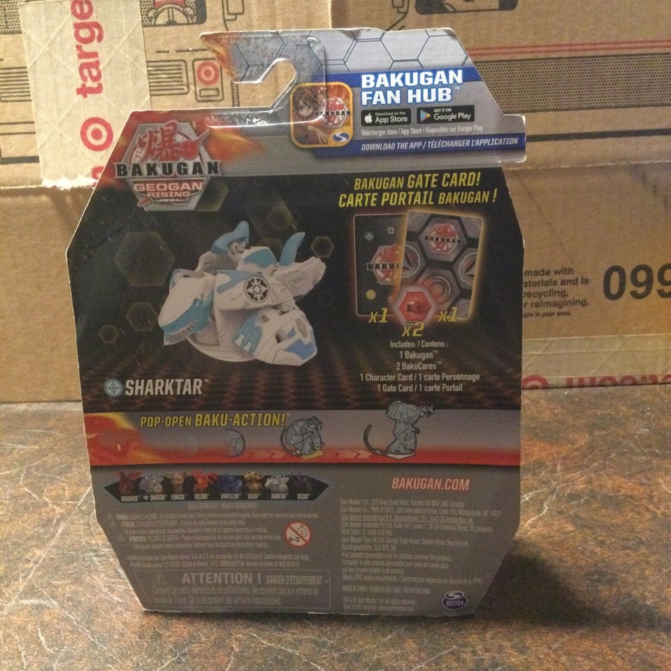 Bakugan GEOGAN RISING Sharktar New Sealed. | eBay