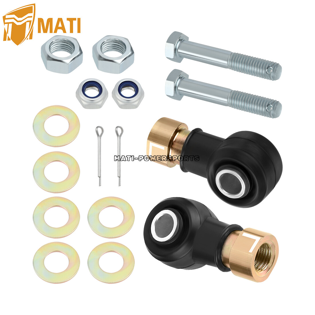 M MATI Tie Rod End Kit for Polaris Ranger Crew 570 700 800 900 1000 XP ...