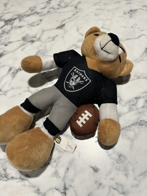 Raiders Bear Plush | eBay