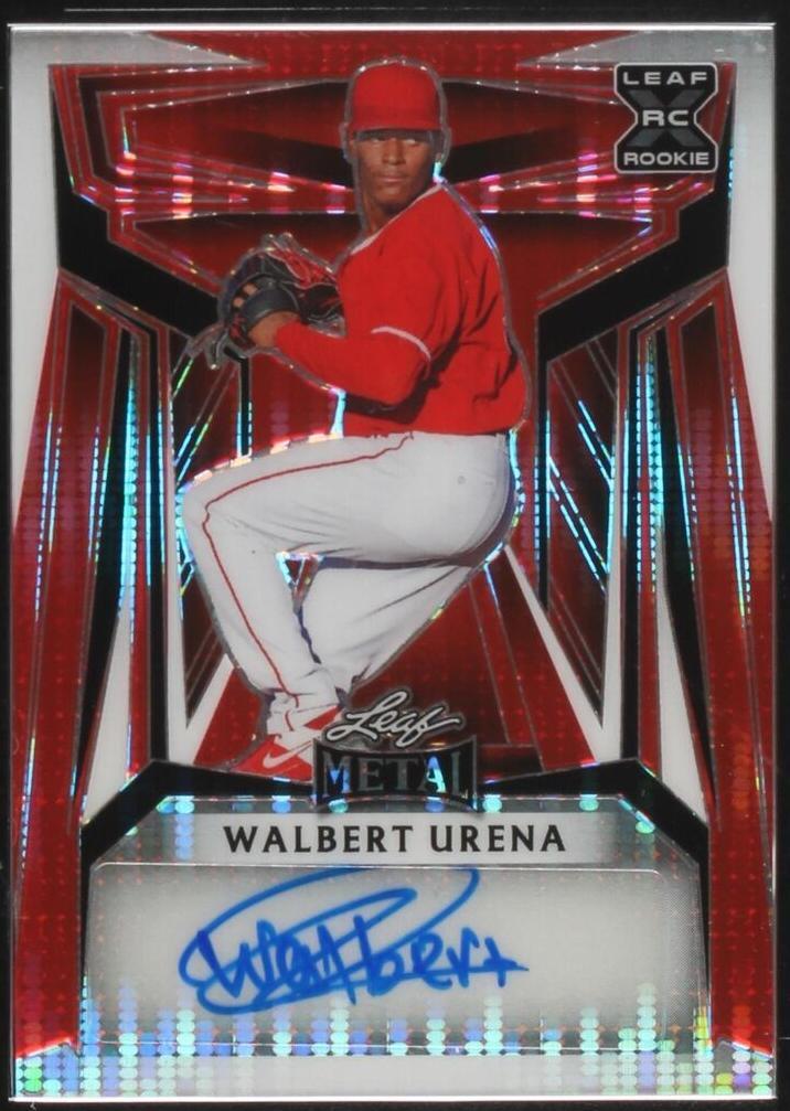 2023 Leaf Metal - Autographs Walbert Urena #BA-WU1 Pre-Production Proof ...