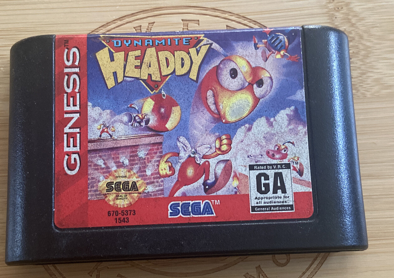Dynamite Headdy (Sega Genesis, 1994) - European Version for sale online ...
