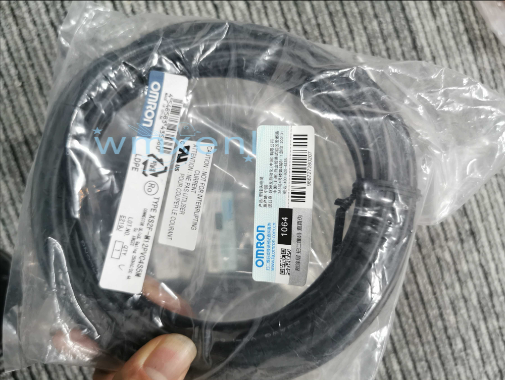 1PC New OMRON plug wire XS2F-M12PVC4S5M free shipping/* | eBay