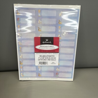 Hallmark Precious Moments 180 Address Labels Designed Vintage 2000 Y2k ...