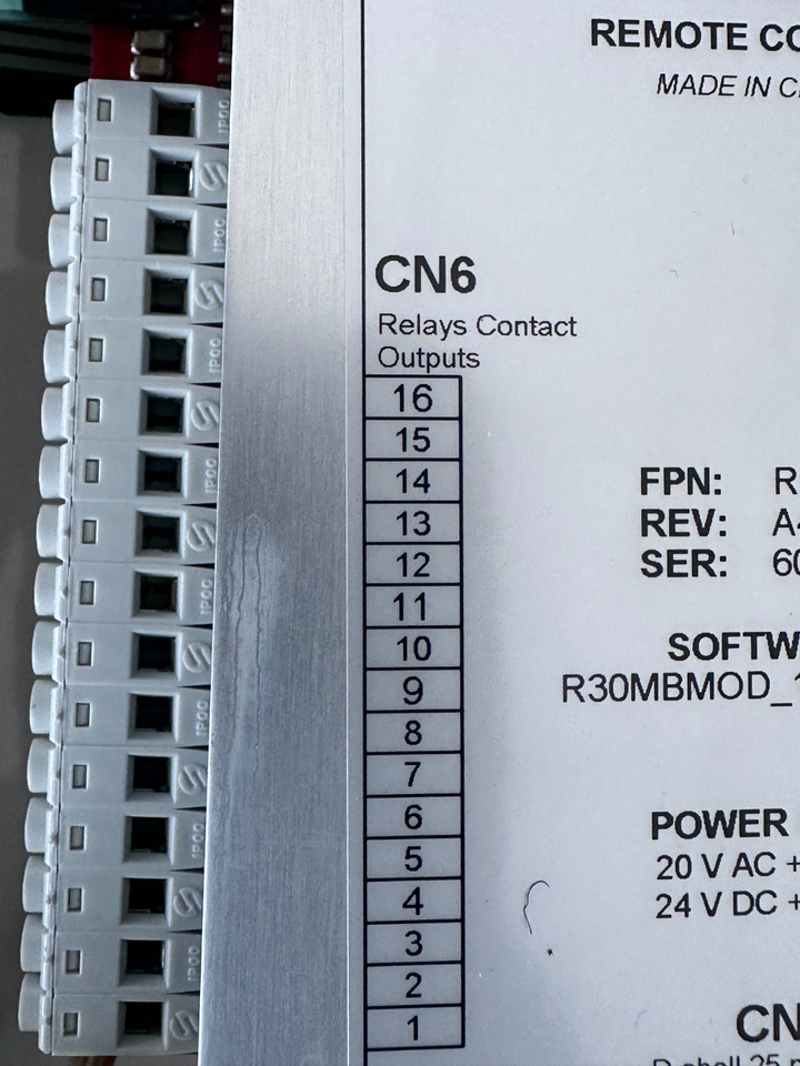 American CRS Equipment REM-M01-00B1-A4 Remote Control Panel | eBay