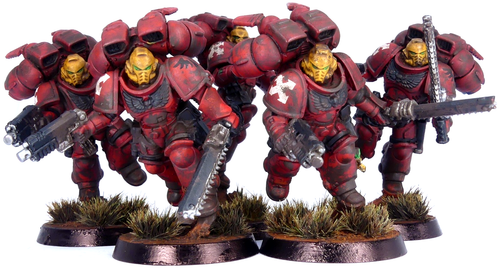 Warhammer 40K Blood Angels Primaris Jump Pack Intercessors | eBay UK