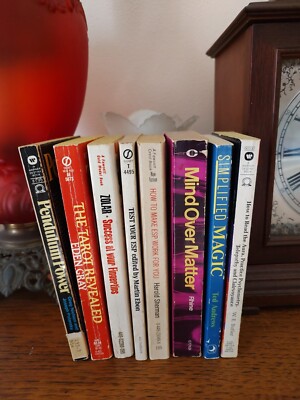 Vintage Paperback Metaphysical Book Bundle - Includes Pendulum Power | eBay