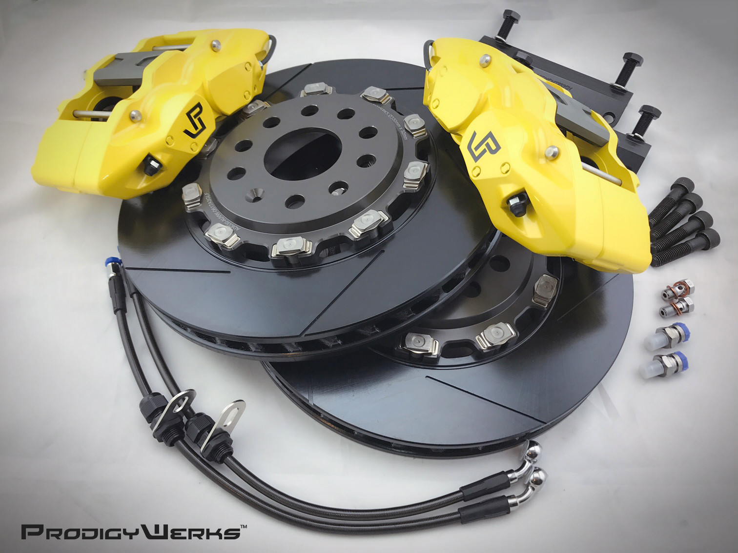 ProdigyWerks 4 Piston 13" Big Brake Kit for 16-18 Toyota CHR C-HR 1.2 1 ...