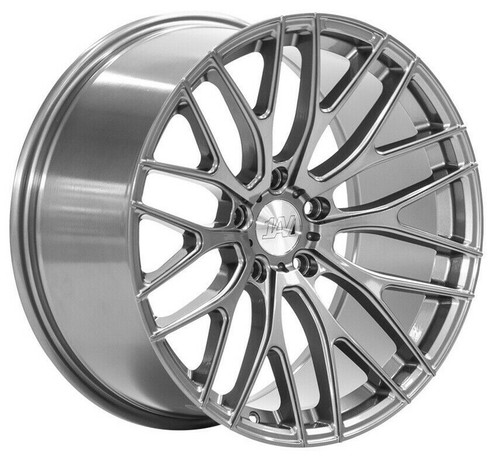 19" 1AV ZX2 Alloy Wheels Grey 5x108 fits Ford Focus Mk2 Mk3 Mk4 inc ST ...