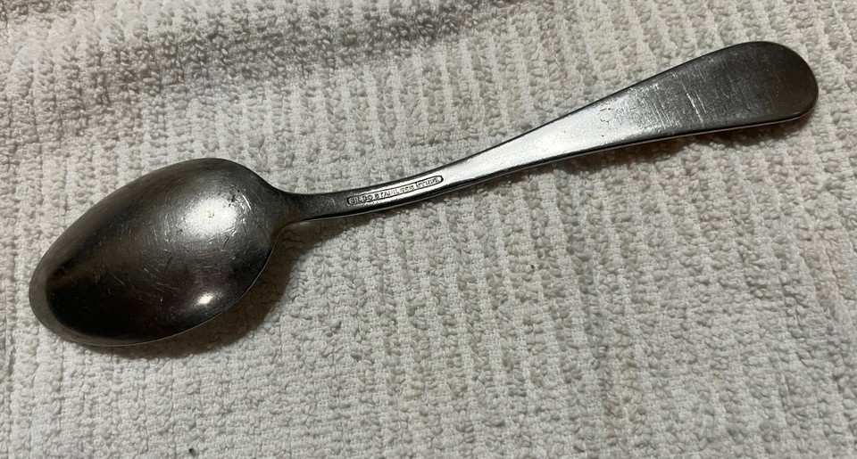 Vintage U.S. Navy USN Mess Hall Soup Spoon – Silco Stainless 7 3/8 In ...