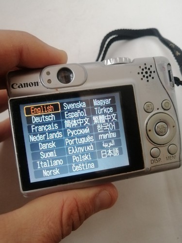 READ CANON PowerShot A540 540 6.0MP Zoom Digital photo vintage Camera ...