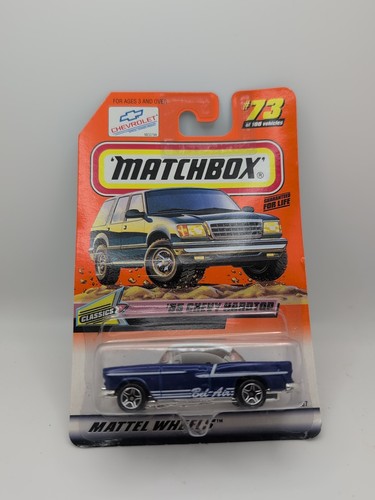 Matchbox Classics 1999 '55 Chevy Hardtop Blue/White, Vintage | eBay