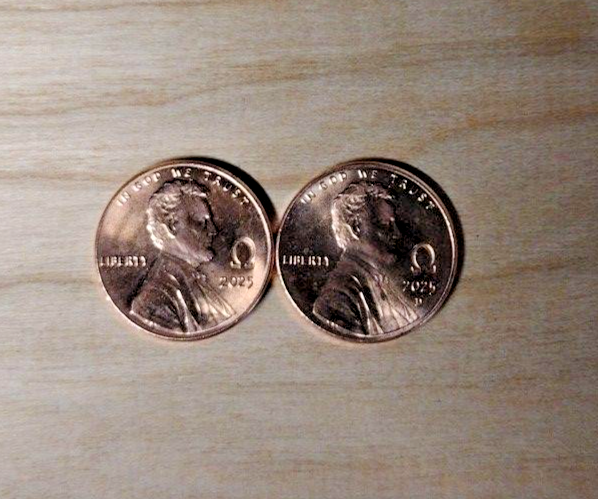 2025 Omega Penny Omega P D S Penny slot fillers COUNTER STAMPED BU 2025 ...