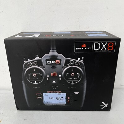 Spektrum DX8 2.4GHz 8 Channels Transmitter SPMR8000 Mode 2 (NEW In ...