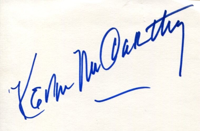 Kevin McCarthy Invasion of the Body Snatchers The Twilight Zone Signed ...