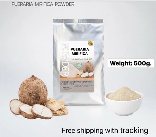 Organic Pueraria Mirifica Root Powder 500g. Dried Plant Material ...