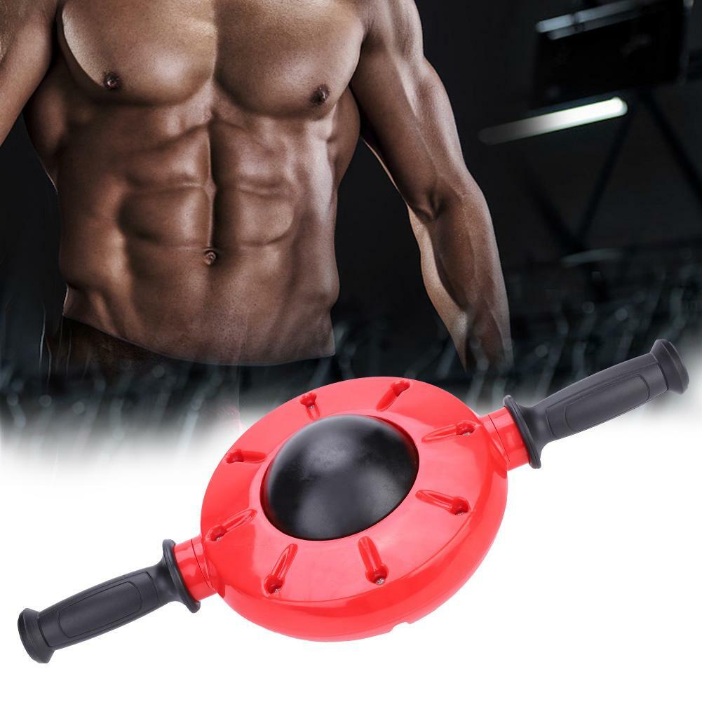 360° Rotation Abdominal Ab Roller Wheel Removable Home Gym Fitness ...