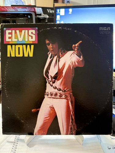 Elvis Presley Elvis Now 1976 Tan Label Reissue RCA LSP4671 Sounds Great ...