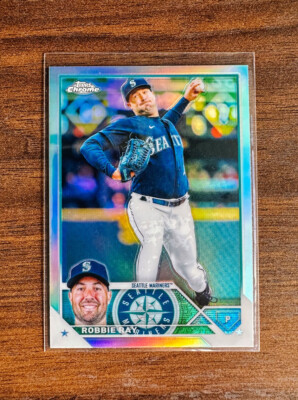 Robbie Ray Refractor 2023 Topps Chrome Baseball Card #159 Seattle ...