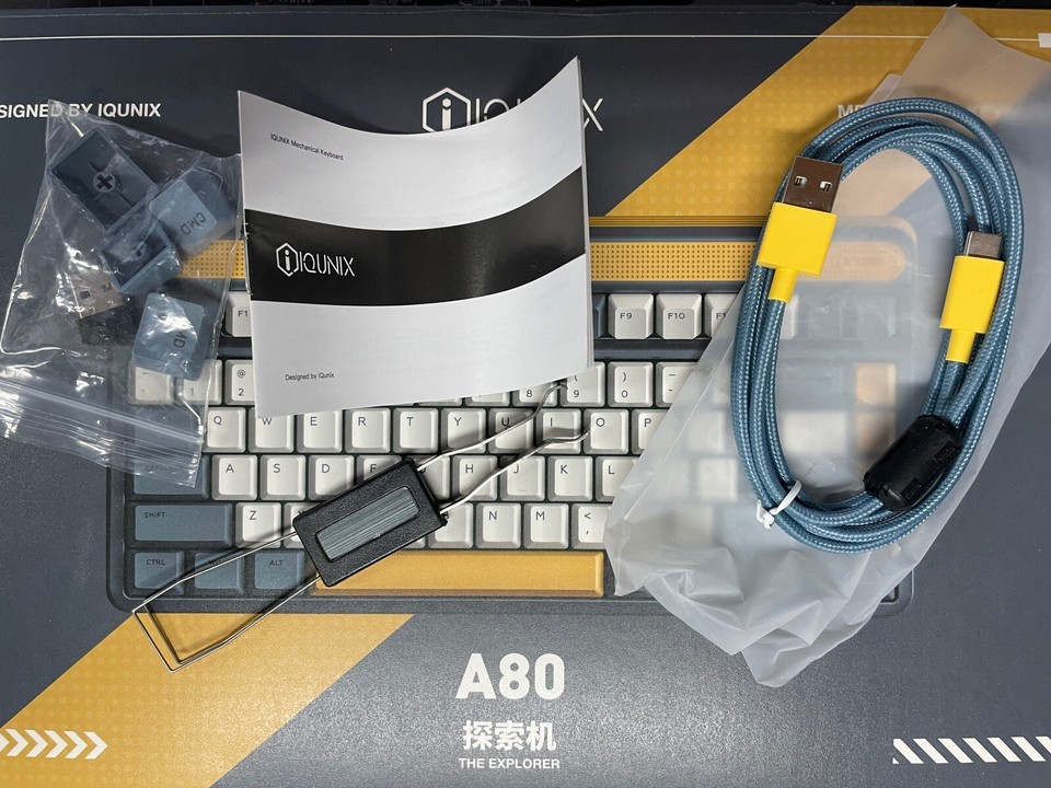 IQUNIX A80 Mechanical Keyboard Cherry Silent Red | eBay