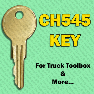 CH545 Key For Truck Tool Box and More | eBay