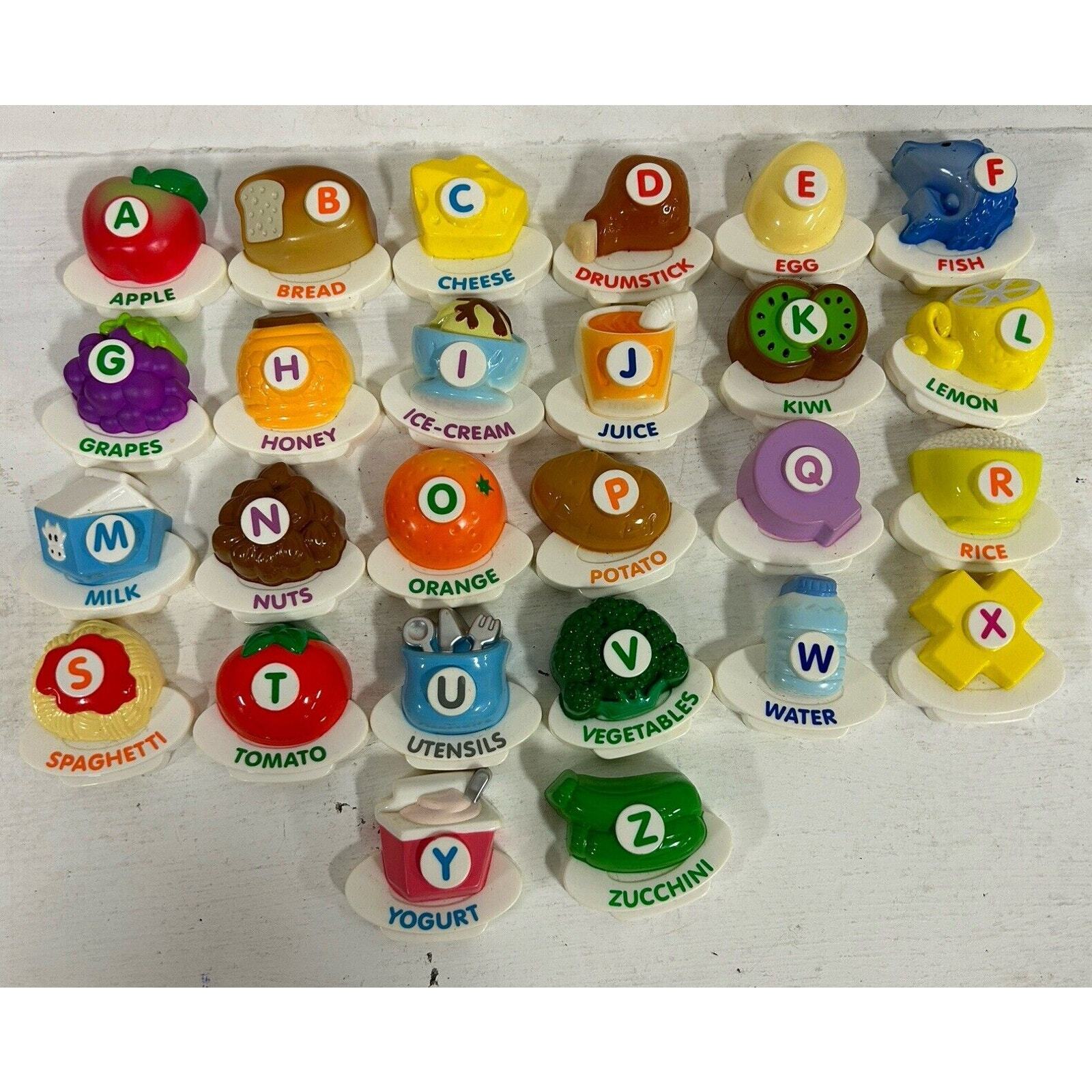 Vtech ABC Alphabet Food Fun Refrigerator Magnets COMPLETE A-Z | eBay