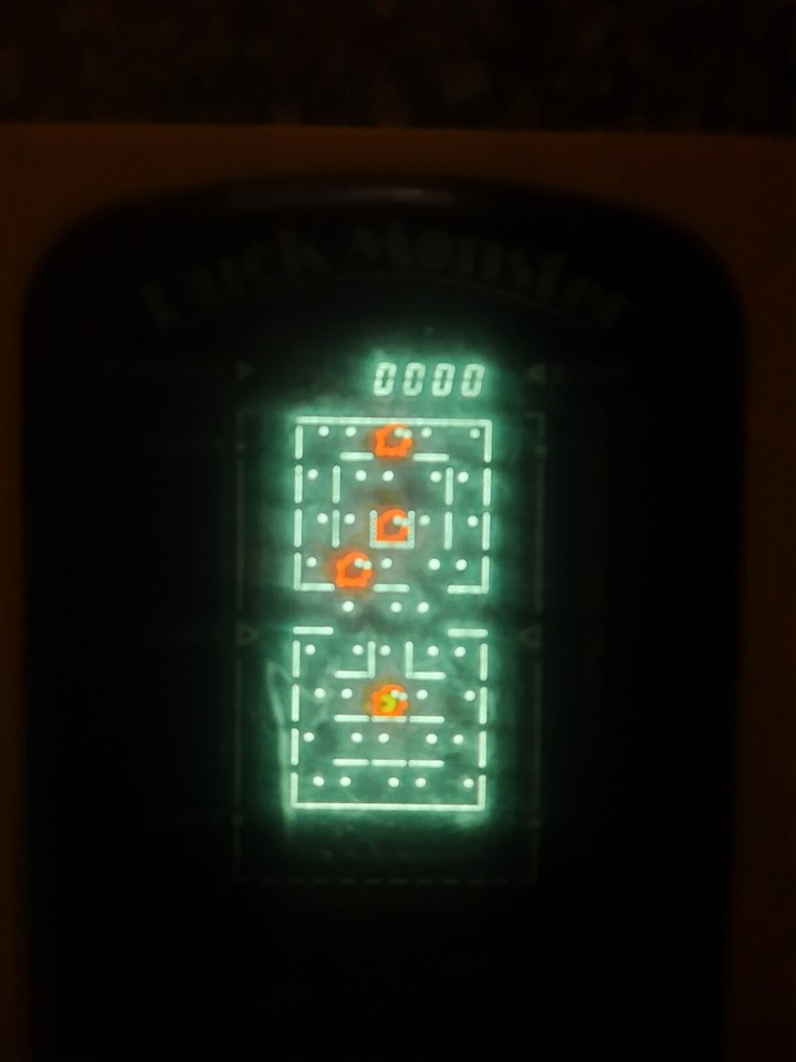 Vintage Puck monster Gakken pacman LSI FL Game tested working | eBay