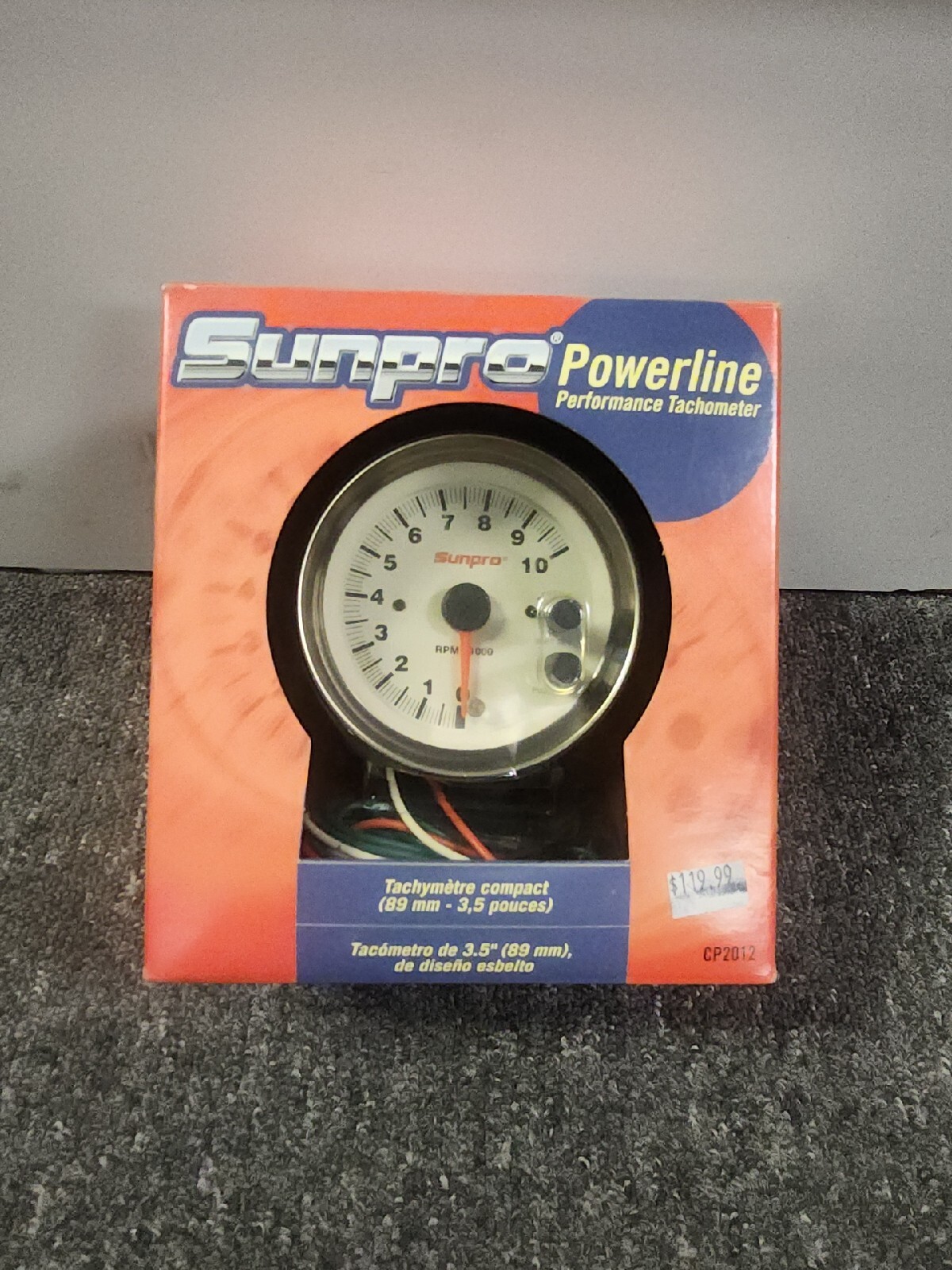 SUNPRO+Powerline+Performance+Tachometer+CP2012 for sale online | eBay
