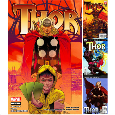 Thor U PICK comic 1-12 600-621 5 Lady 617 1st Kid Loki 2007 Marvel MCU ...